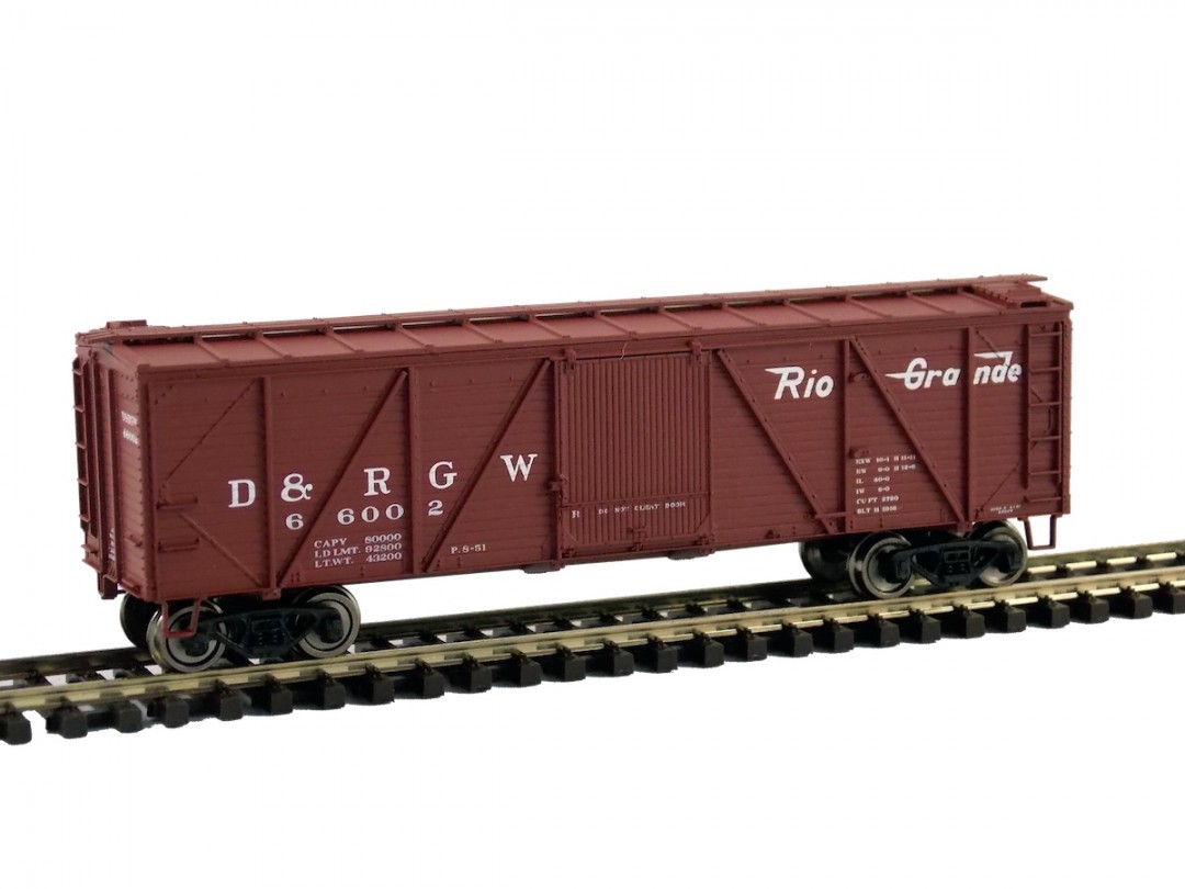 D&RGW 66002 „Rio Grande“ – Fowler Wood Boxcar | Lok-n-Roll