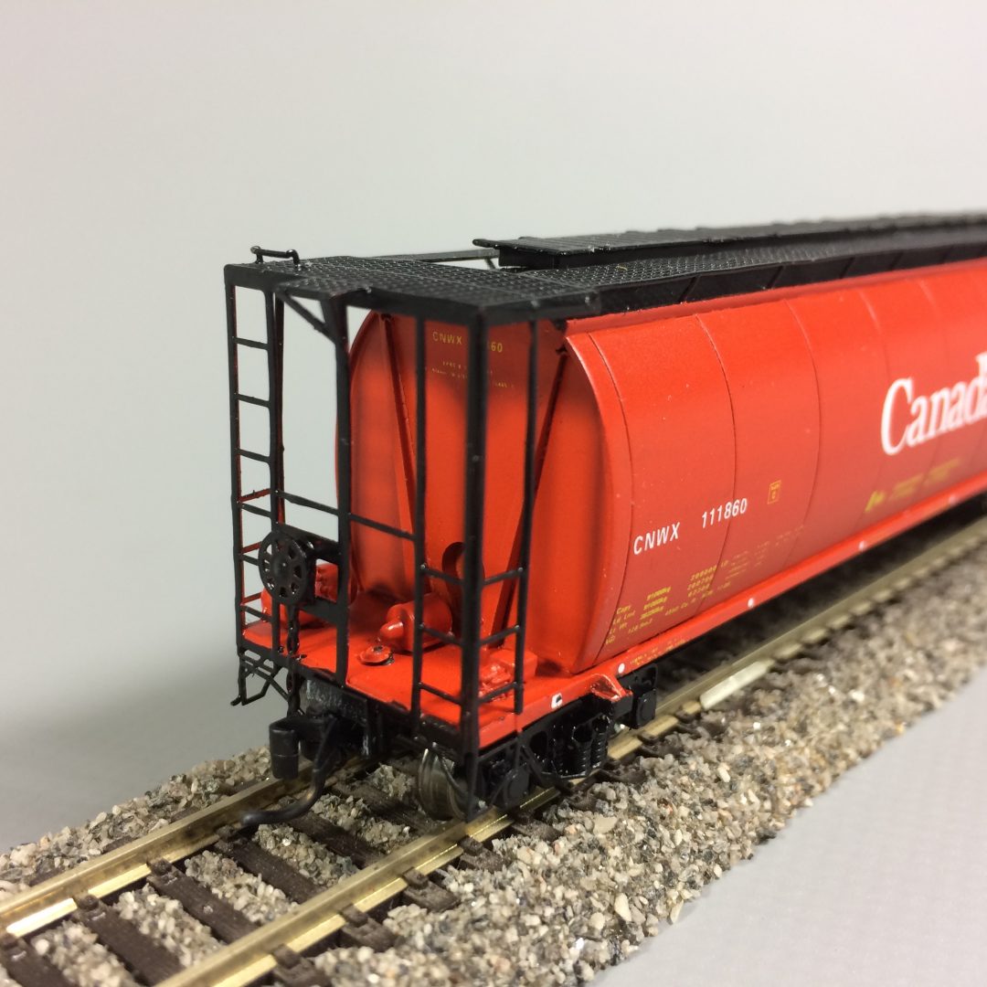 CNWX 111860 „Canada“ – Cylindrical Grain Hopper – Lok-n-Roll